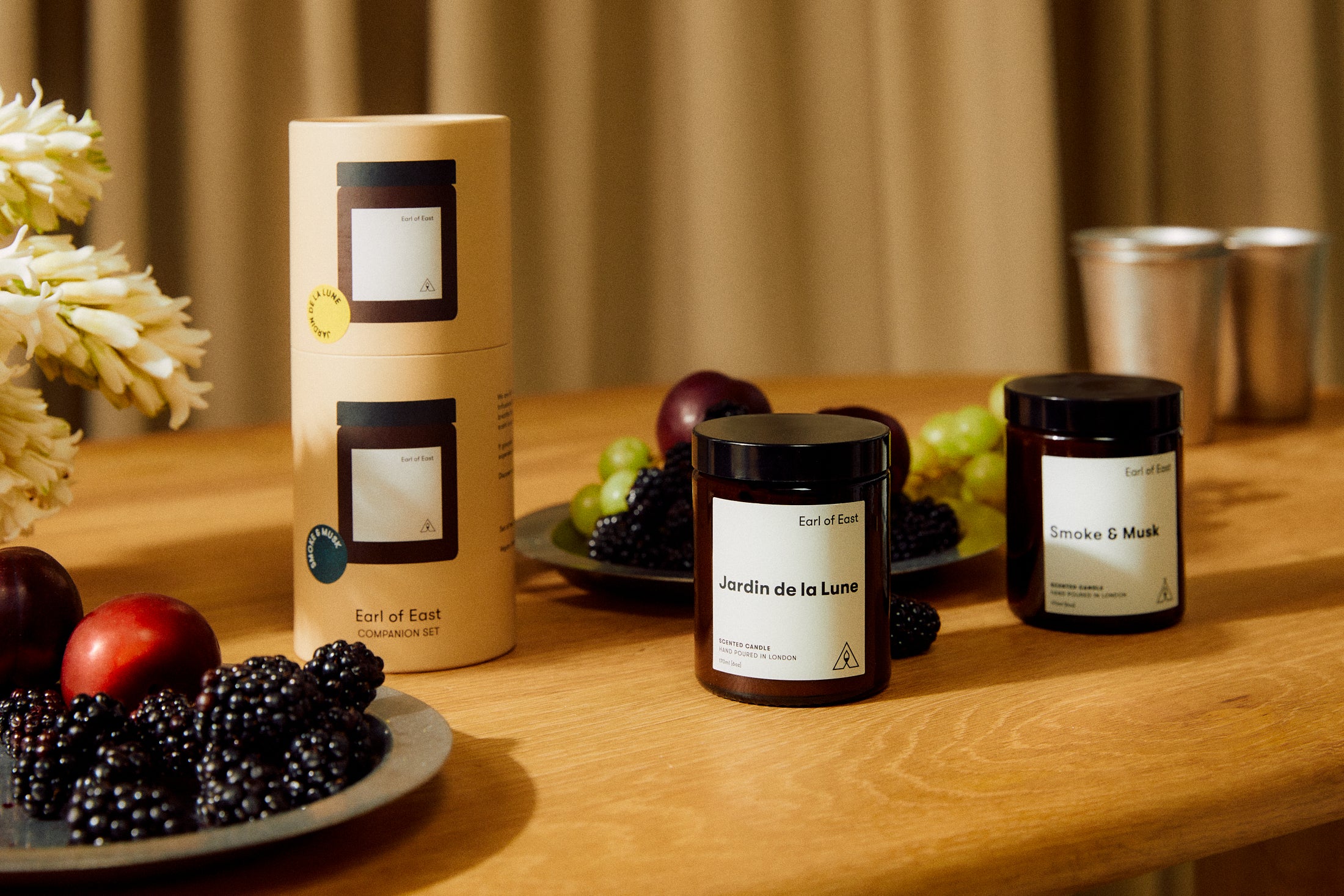Earl of East Companion Sets: The Complimentary Candle Scents