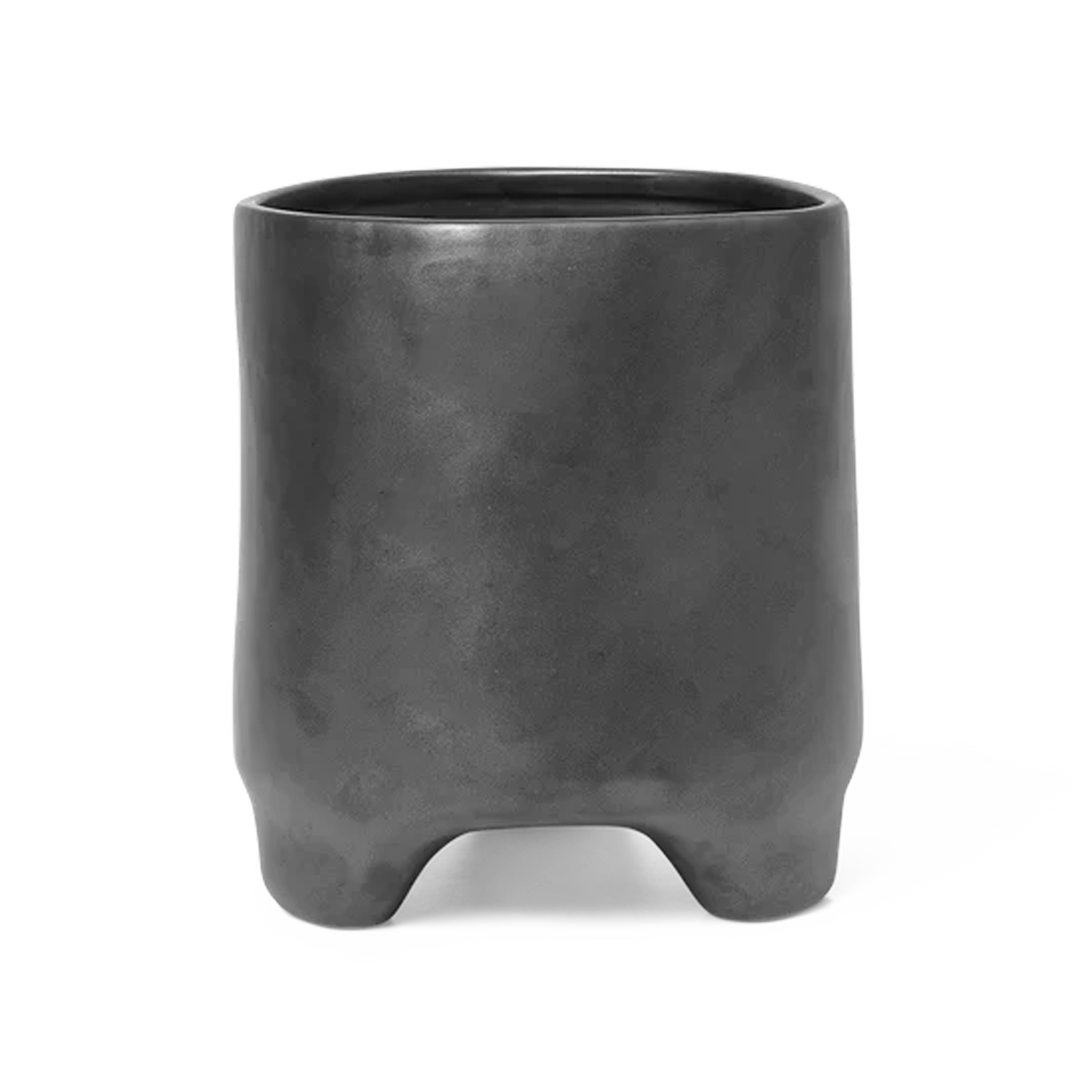 ferm LIVING | Esca Plant Pot - Medium - Black | Earl of East