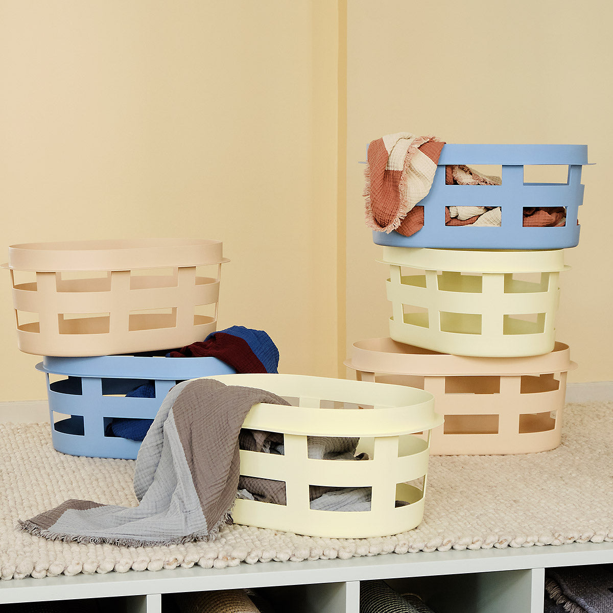 HAY | Basket - Small - Soft Yellow | Earl of East